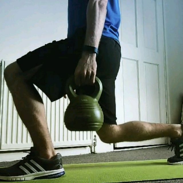 Lunge Pulses by Sam Ward - Exercise How-to - Skimble