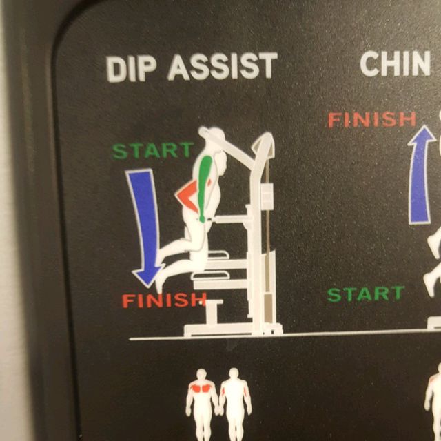 Assisted Dips by Aitolkun M. - Exercise How-to - Skimble