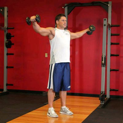 Standing One-Arm Dumbbell Triceps Extension by Gabriel P. - Exercise ...