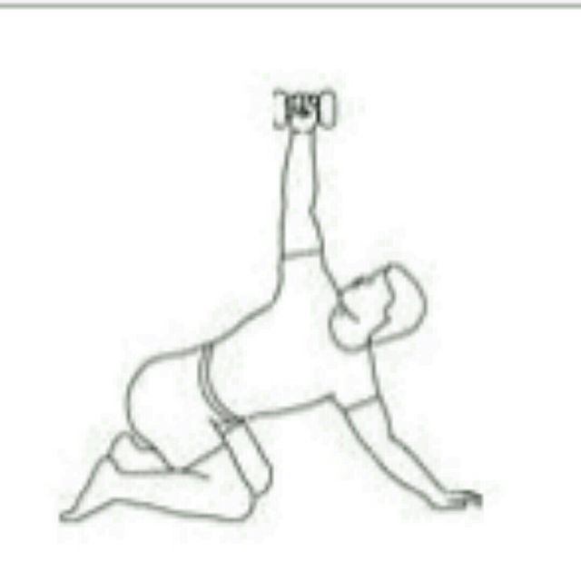 Kneeling Plank Rotation by Sonia R. - Exercise How-to - Skimble