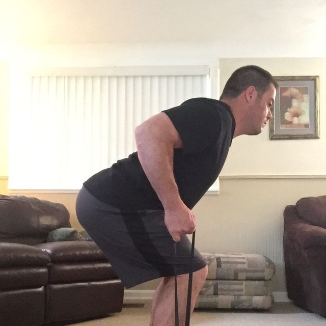Resistance Band Bent Over Row by Timothy Degiuli - Exercise How-to ...