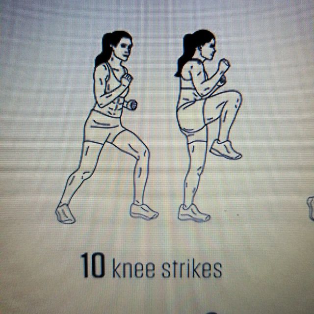 Knee Strike by Toni V. - Exercise How-to - Skimble