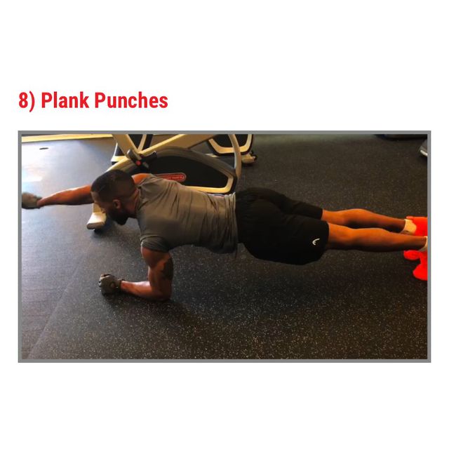 Elbow Plank Punch by Lisa White - Exercise How-to - Skimble