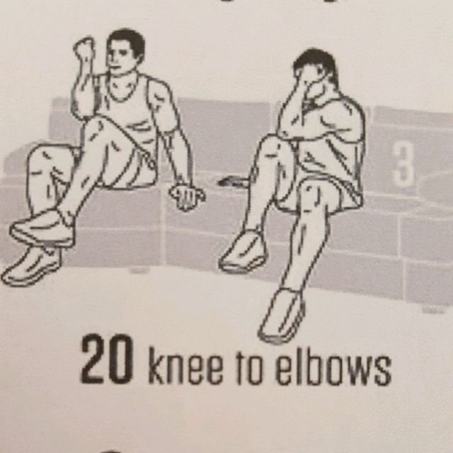 Knee To Elbows by Sara Ambrose - Exercise How-to - Skimble