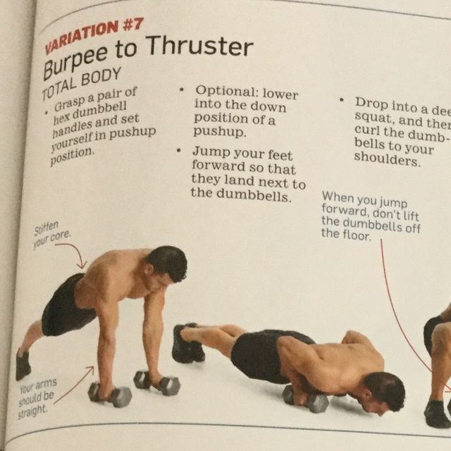 Burpee To Thruster by Michael Warren - Warr Physique - Exercise How-to ...