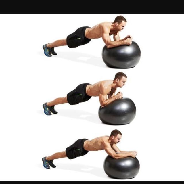 Yoga Ball Elbow Rows by Gary Gorospe - Exercise How-to - Skimble
