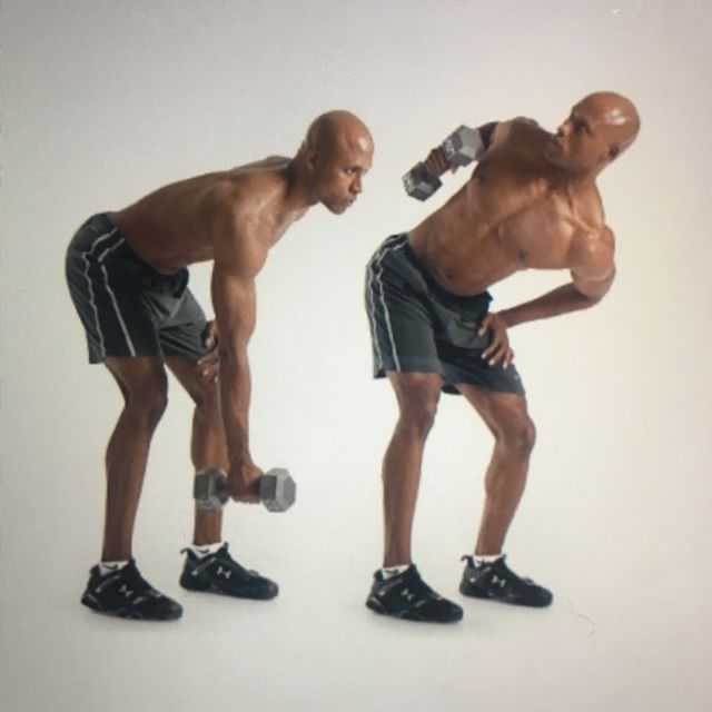 dumbbell row rotation by Frey Sim - Exercise How-to - Skimble