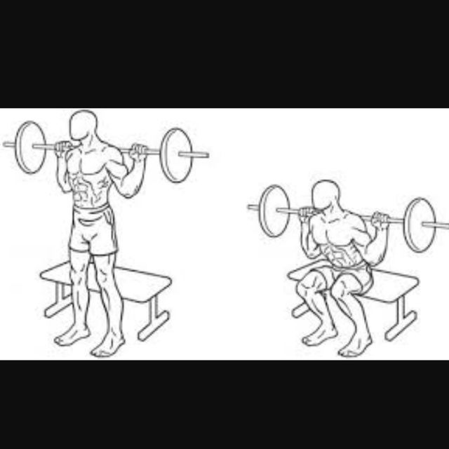 Box Squats by 𝓐𝓷𝓲𝓽𝓪 🦋 - Exercise How-to - Skimble Workout Trainer