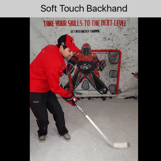 Soft Touch Back Hand Stickhandeling by Blake C. - Exercise How-to - Skimble