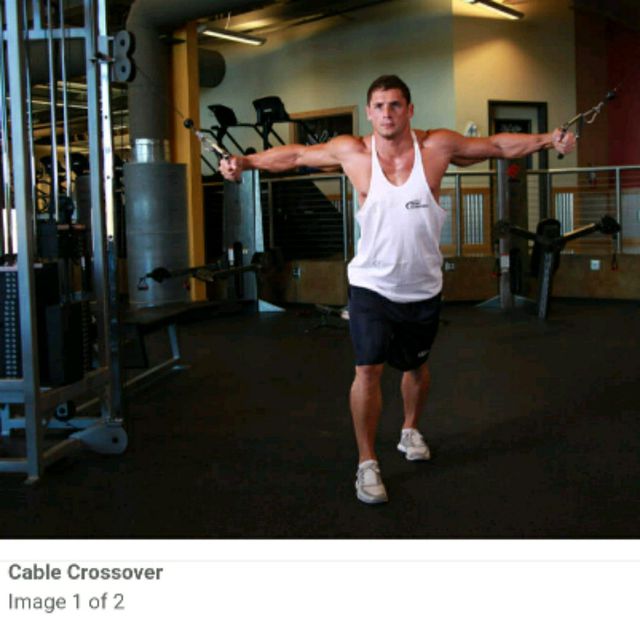 Cable Crossover by Frank Partida - Exercise How-to - Skimble