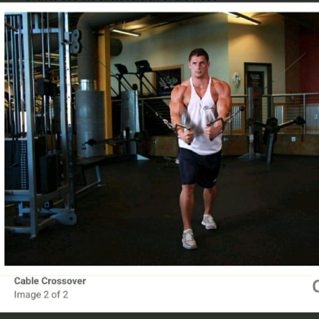 Cable Crossover by Frank Partida - Exercise How-to - Skimble