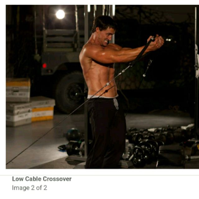 Low Cable Crossover by Frank Partida - Exercise How-to - Skimble