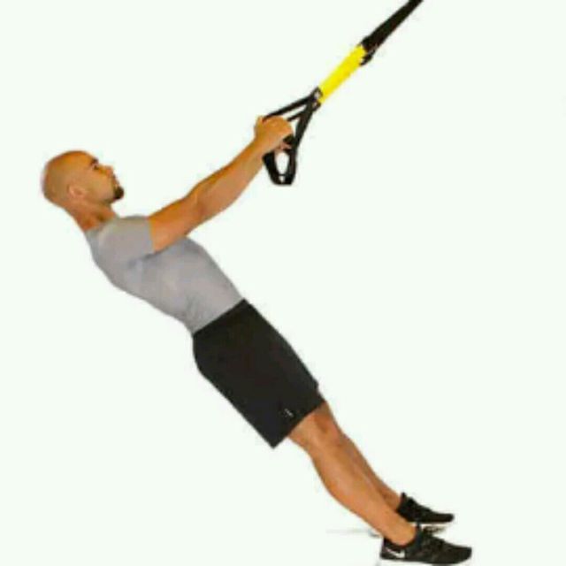TRX LOW ROW by Saeed H. - Exercise How-to - Skimble