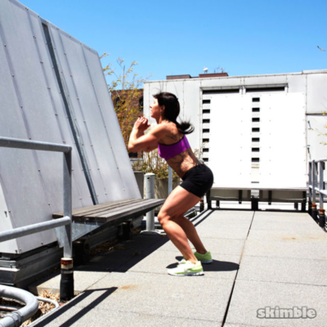 Box Jumps - Exercise How-to - Skimble Workout Trainer
